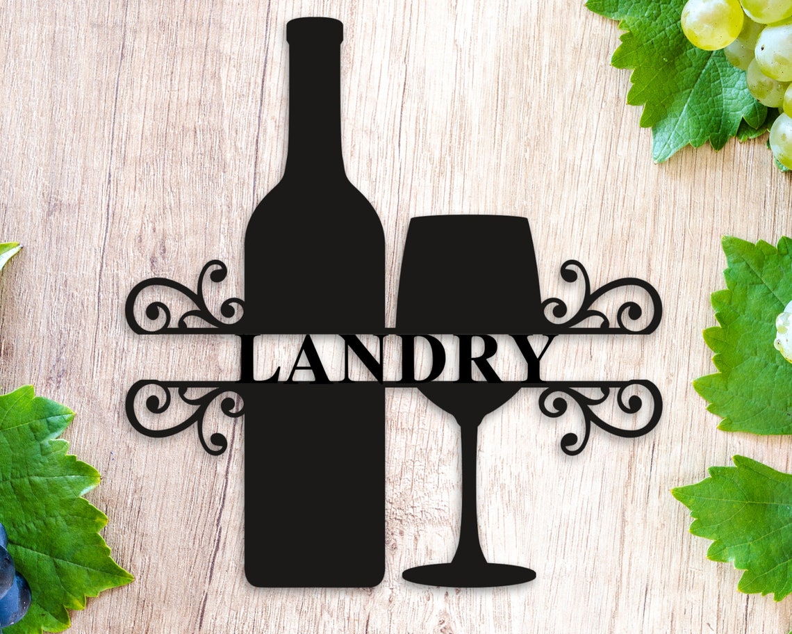 Personalized Wine Theme Sign Custom Wine Theme Sign Wine - Etsy