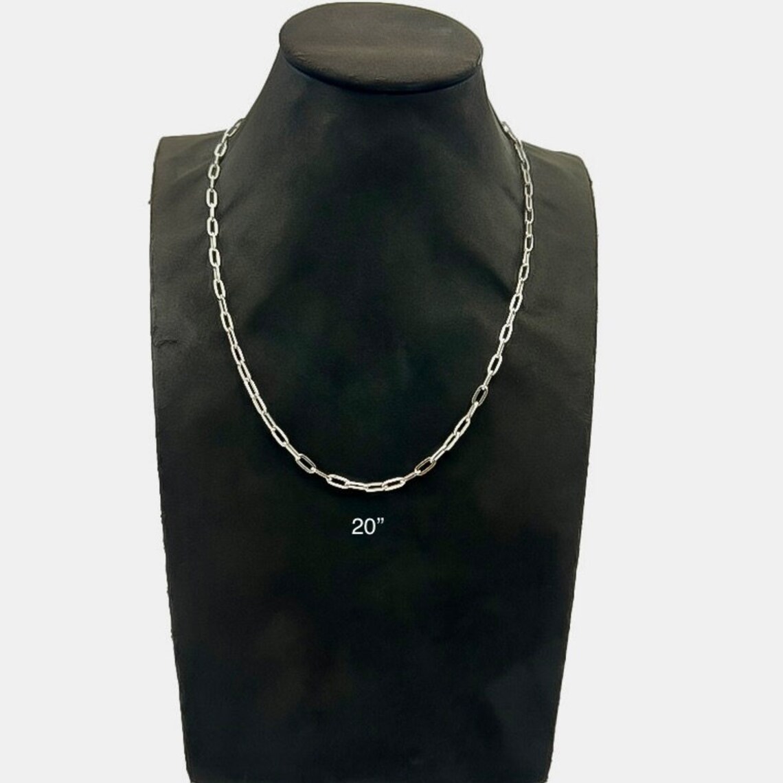 14K Italian Gold Paperclip Link Chain, Paperclip, Tri Color Gold ...