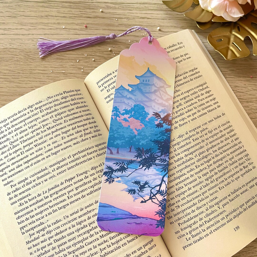 Kawaii Bookmark - Osaka Castle! - by Kiaru - Etsy