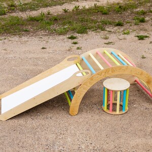 Montessori Climbing Arch, Large Kids Play Set - Etsy