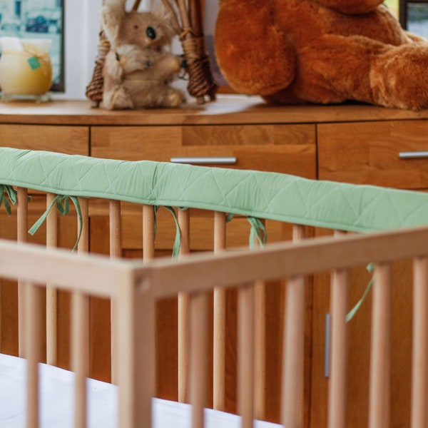 Crib Rail Cover - Etsy