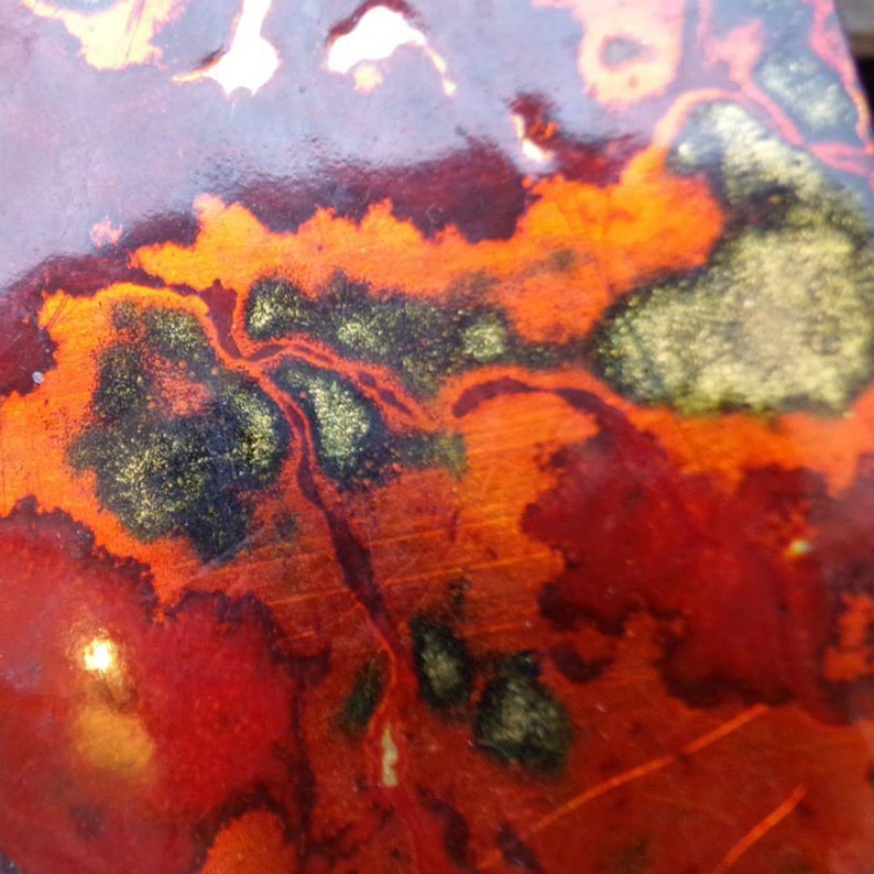 Enamel Tutorial Special Effects Texture Color Torch Fire. - Etsy