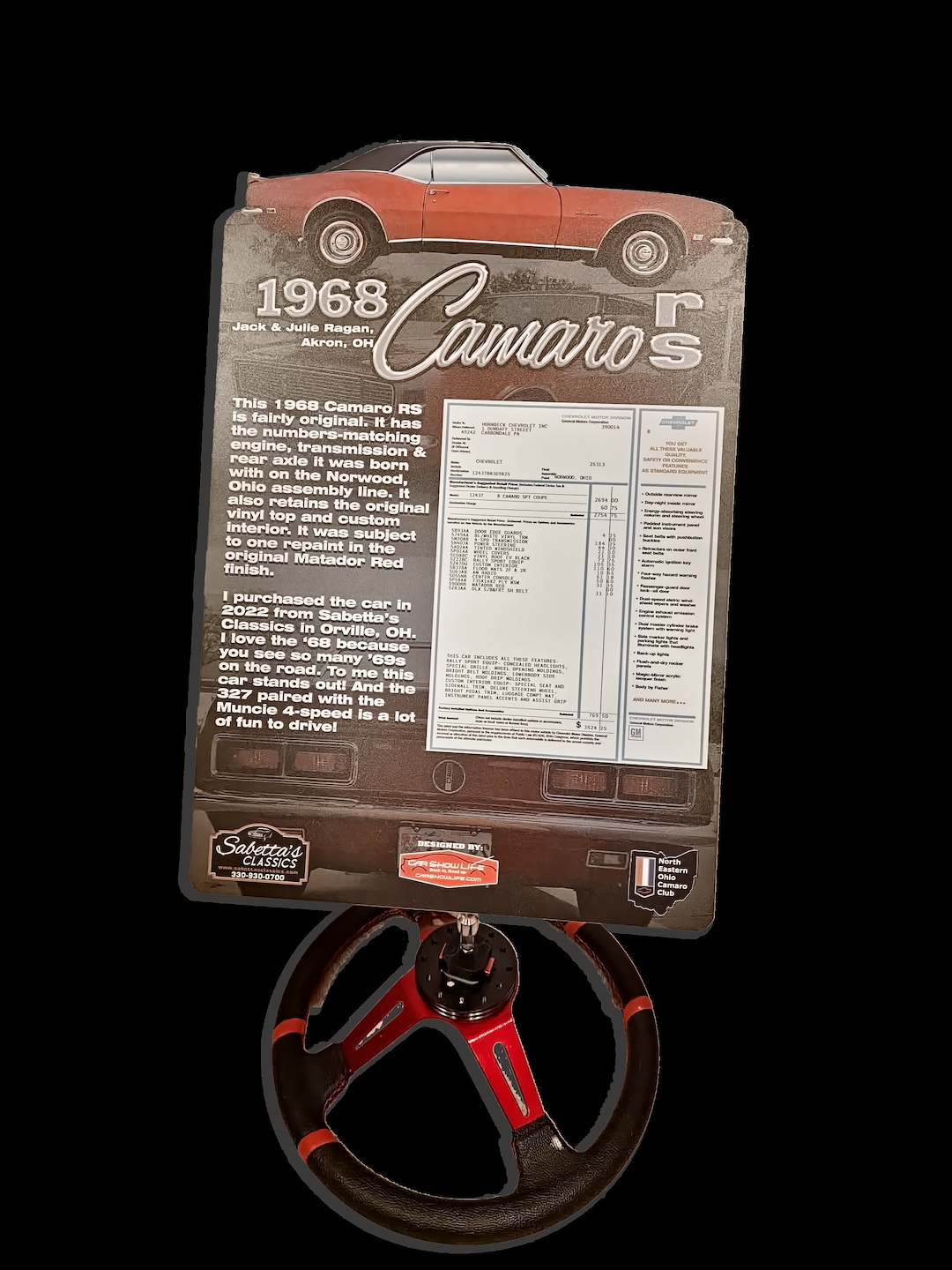 Custom Show Board-detailed Design - Etsy