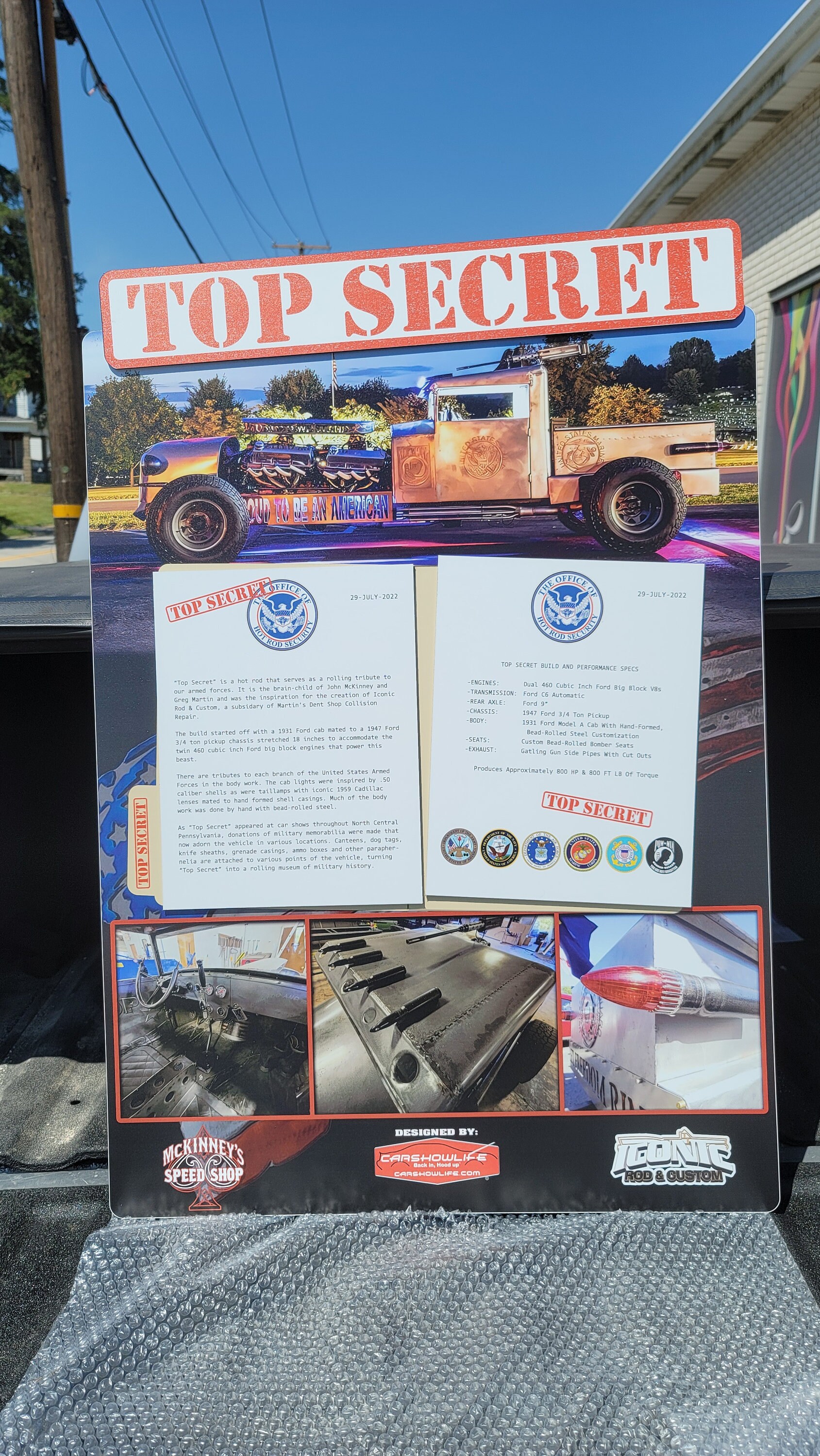 Custom Show Board-themed Design - Etsy