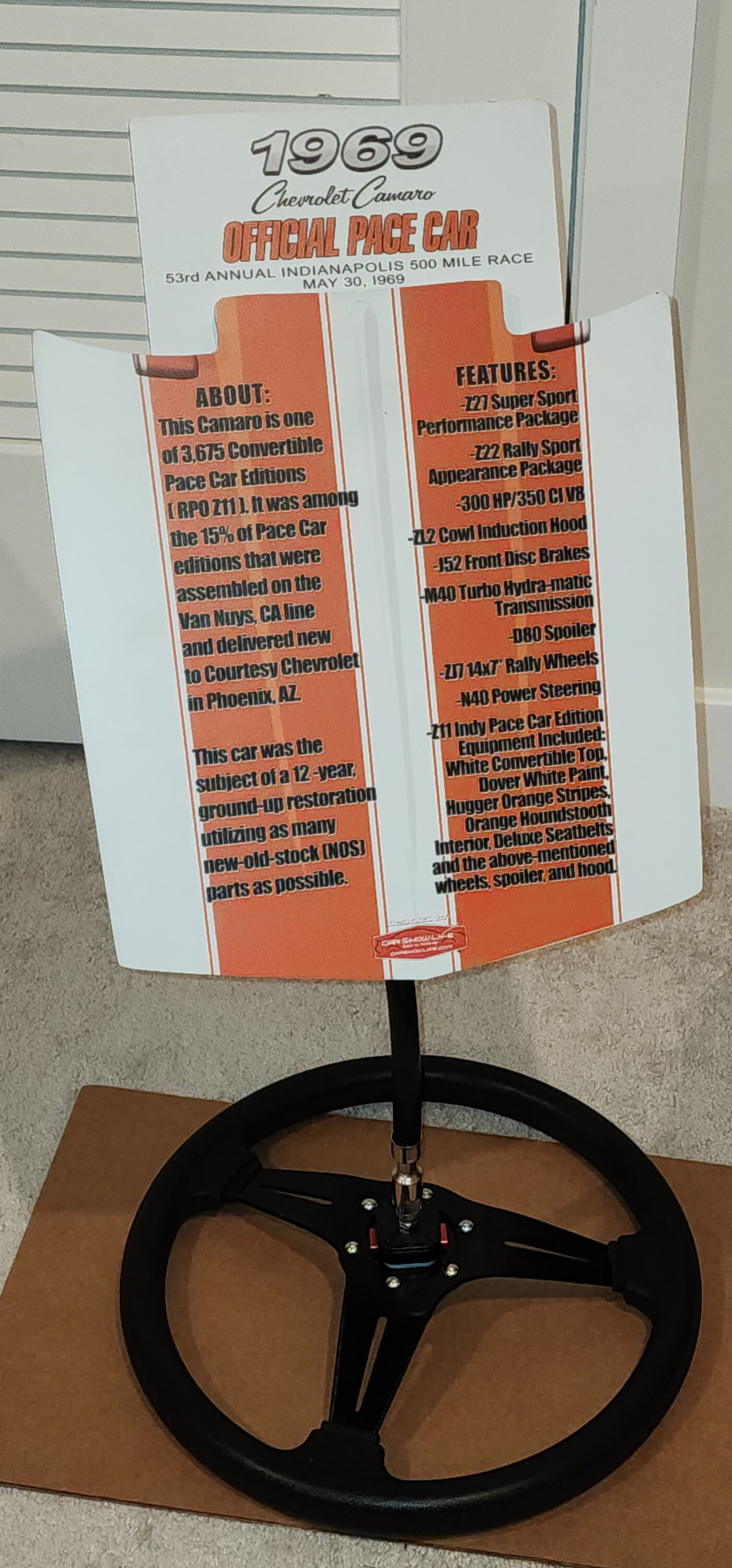 Custom Show Board-themed Design - Etsy