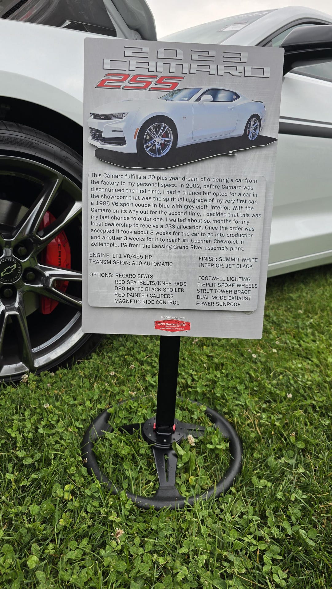 Car Show Life Stand - Etsy