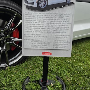 Car Show Life Stand - Etsy