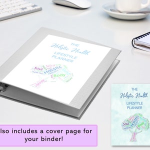 Holistic Health Lifestyle Planner, Printable Planner, Healthy Lifestyle ...