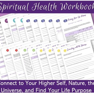 Holistic Bundle, Printable Health Planner, Healthy Lifestyle, Wellness ...