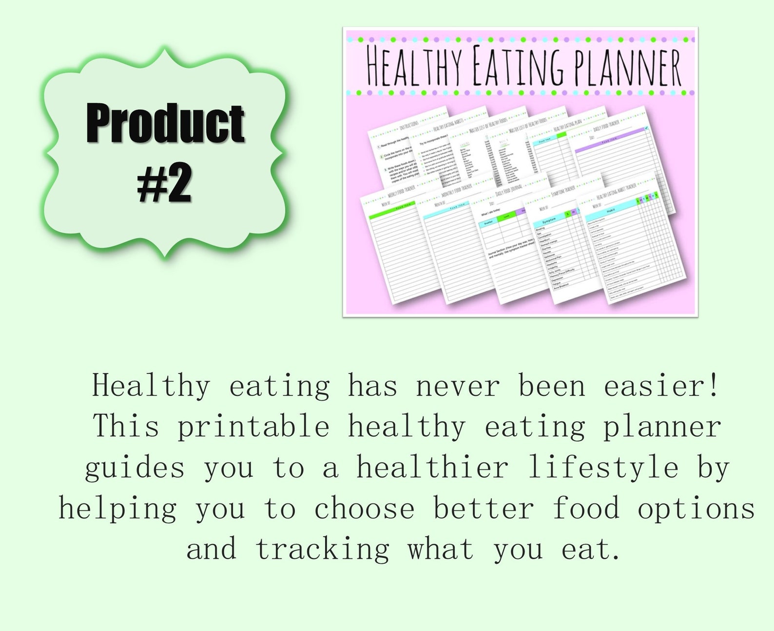 Healthy Eating Bundle, Healthy Food, Grocery List, Health Journal, Eat ...