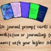 Journal Prompt Cards, Printable Cards, Higher Self, Journaling Ephemera ...