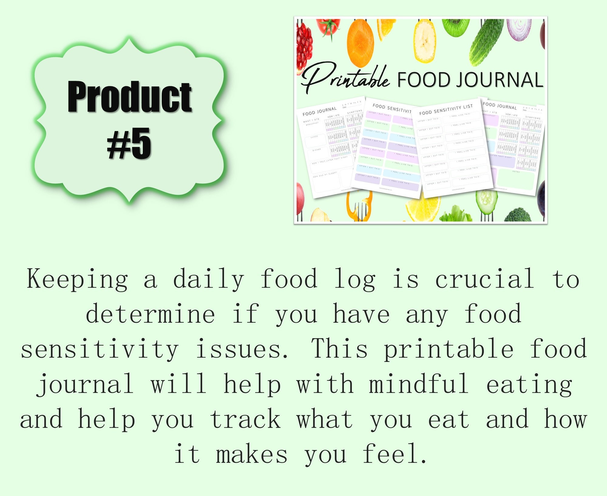 Healthy Eating Bundle, Healthy Food, Grocery List, Health Journal, Eat ...