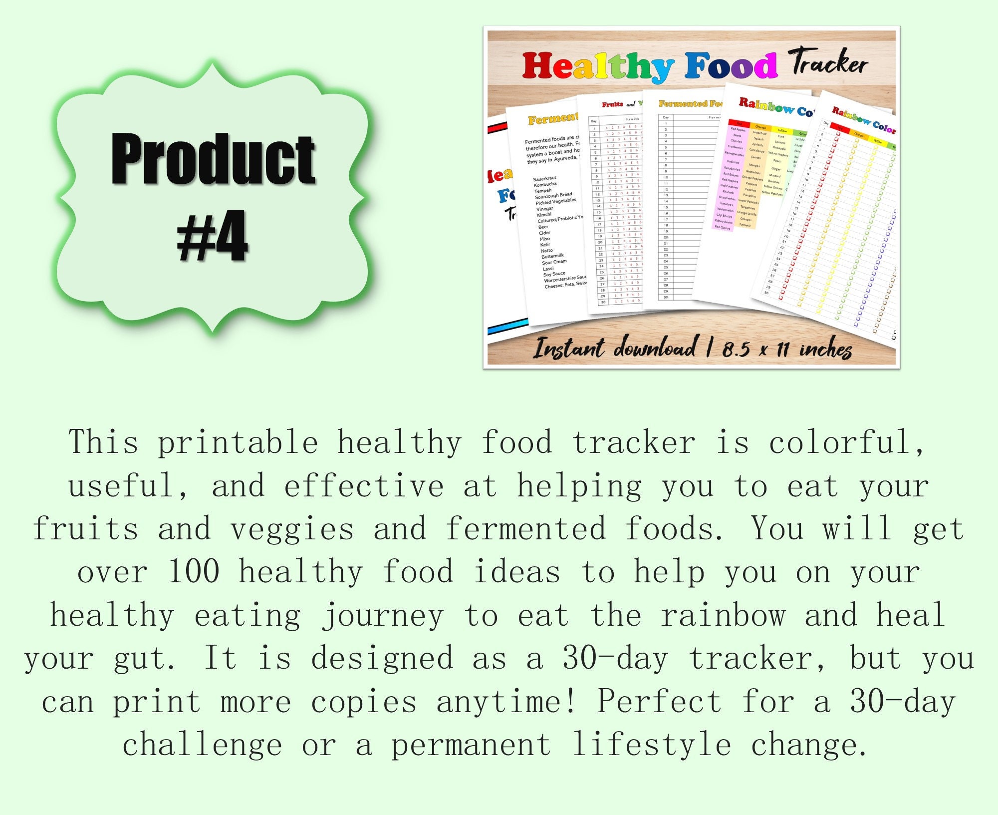 Healthy Eating Bundle, Healthy Food, Grocery List, Health Journal, Eat ...