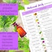 Medicinal Herbs Reference Chart, List of Herbs Printable, Herbal ...