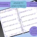 Printable Anxiety and Stress Journal Prompts, Anxiety Journal Prompts ...