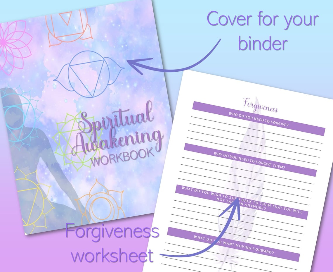 Printable Spiritual Workbook Spiritual Awakening Spiritual | Etsy