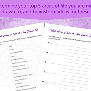 Printable Life Purpose Planner, Find Your Career Path, Find Your ...