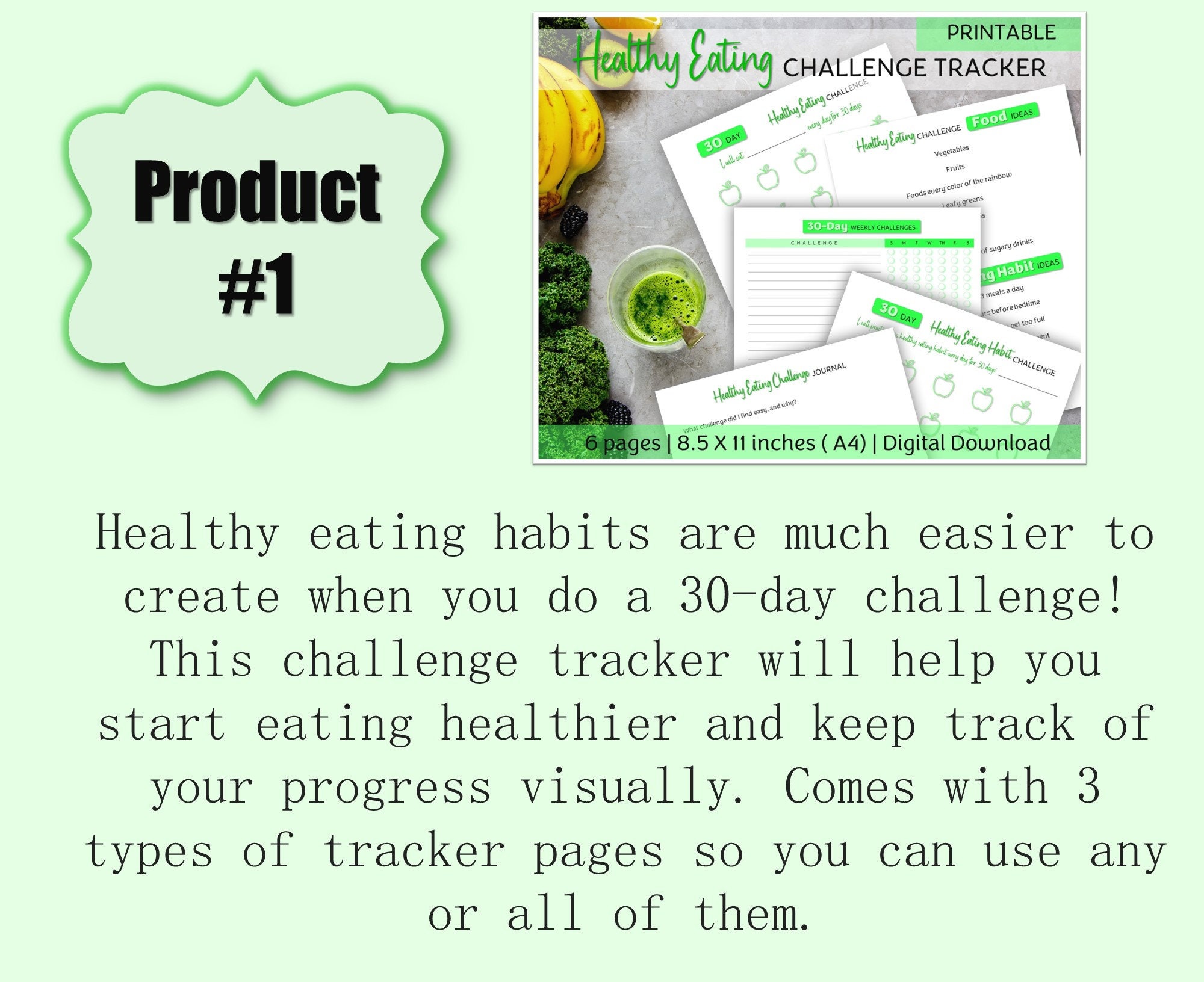 Healthy Eating Bundle, Healthy Food, Grocery List, Health Journal, Eat ...