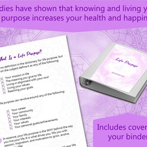 Printable Life Purpose Planner, Find Your Career Path, Find Your ...
