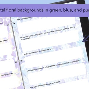 Printable Anxiety and Stress Journal Prompts, Anxiety Journal Prompts ...