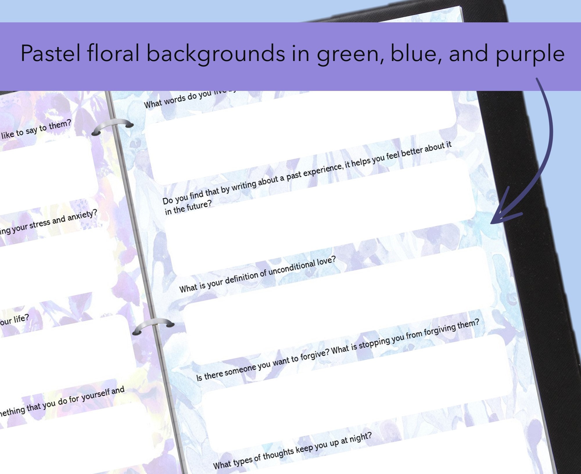 Printable Anxiety and Stress Journal Prompts, Anxiety Journal Prompts ...