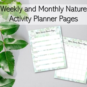 Printable Nature Journal, Nature Journal Prompts, Nature Journaling ...