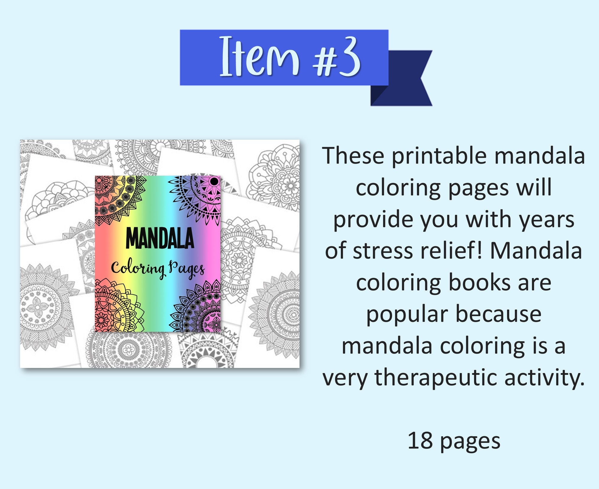 Printable Mindfulness Bundle, Adult Coloring Pages, Mindfulness ...
