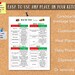 Healthy Food Swaps Printable, Nutrition Reference Charts - Etsy