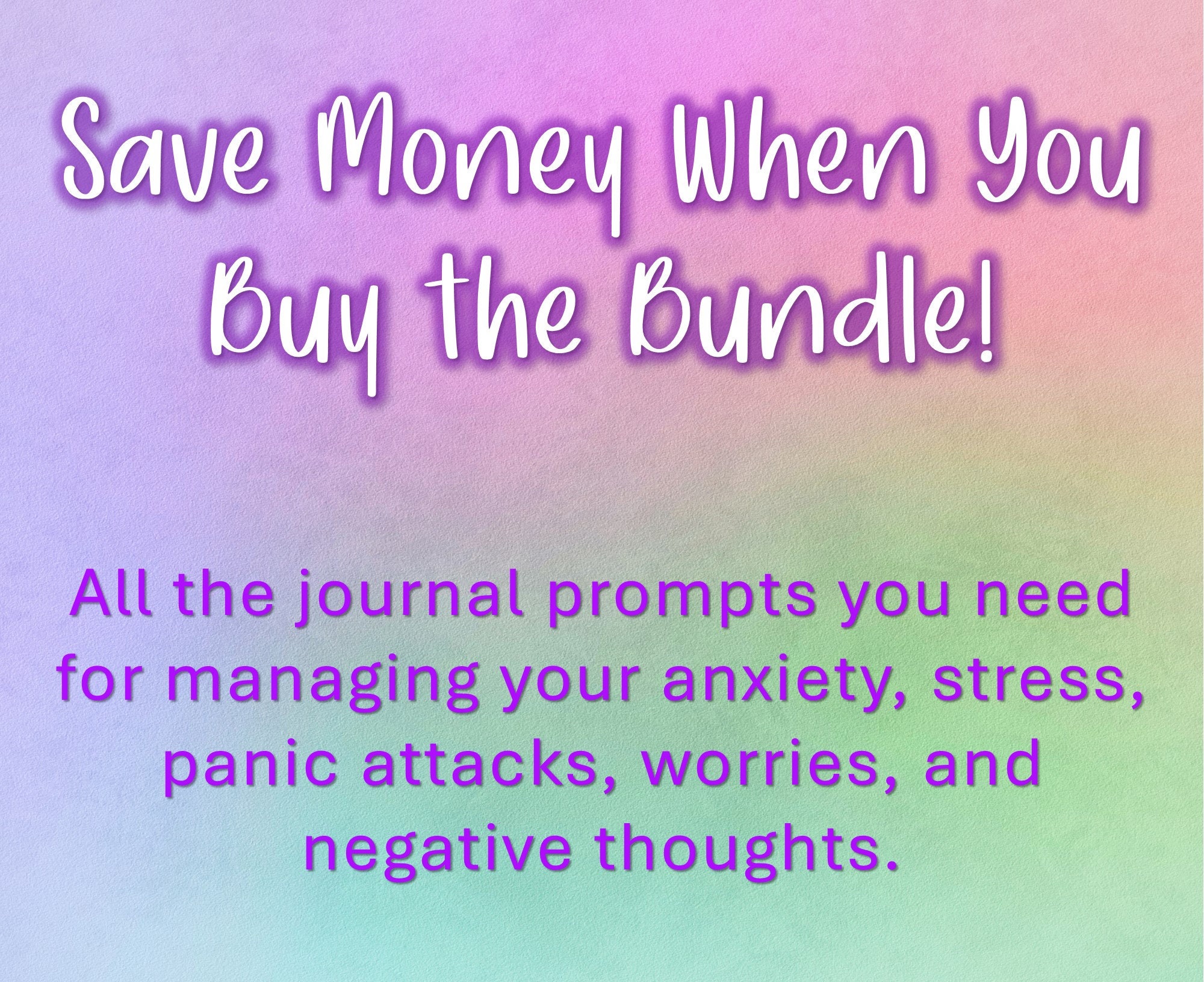 Mental Wellness Journal Prompts Bundle, Mental Health Journal Bundle ...