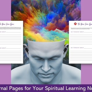 Printable Spiritual Workbook, Spirituality Journal, Higher Self, Life ...
