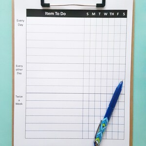 Printable Bundle, to Do Lists, Daily and Weekly Checklists, Home ...