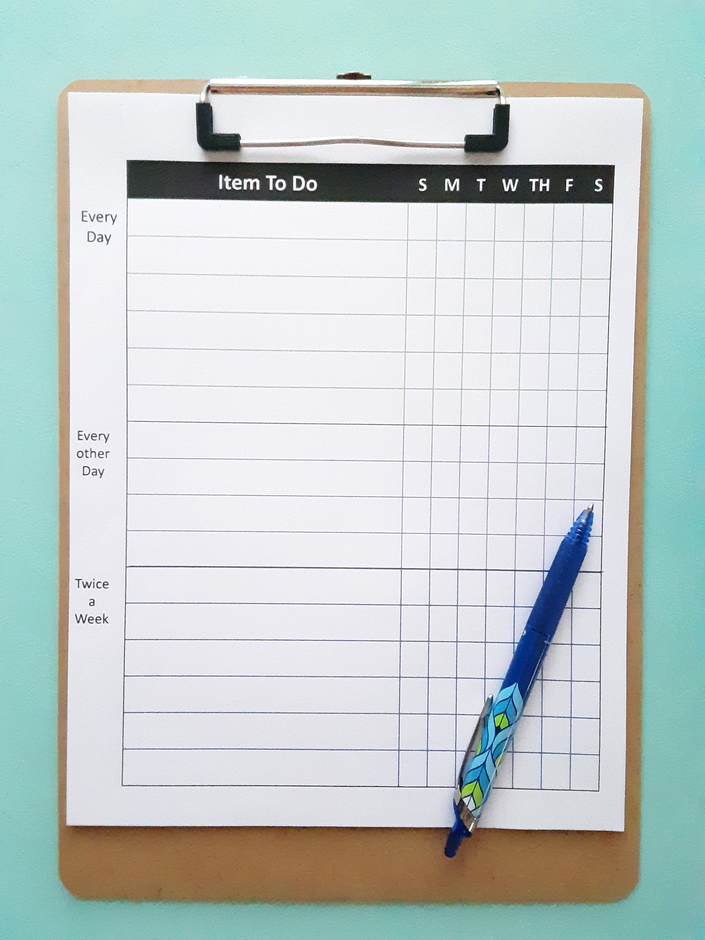 Printable Bundle, to Do Lists, Daily and Weekly Checklists, Home ...