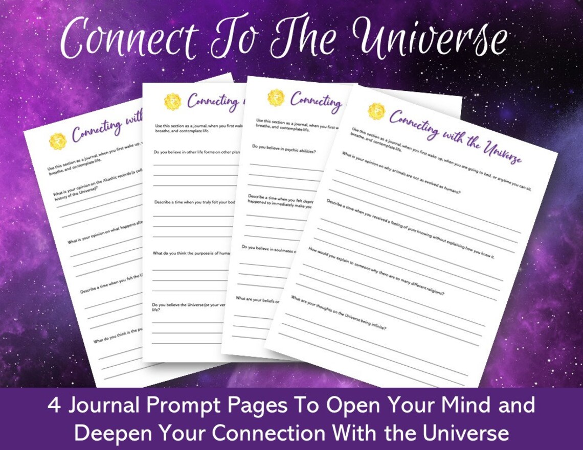 Printable Spiritual Workbook Spirituality Journal Higher | Etsy