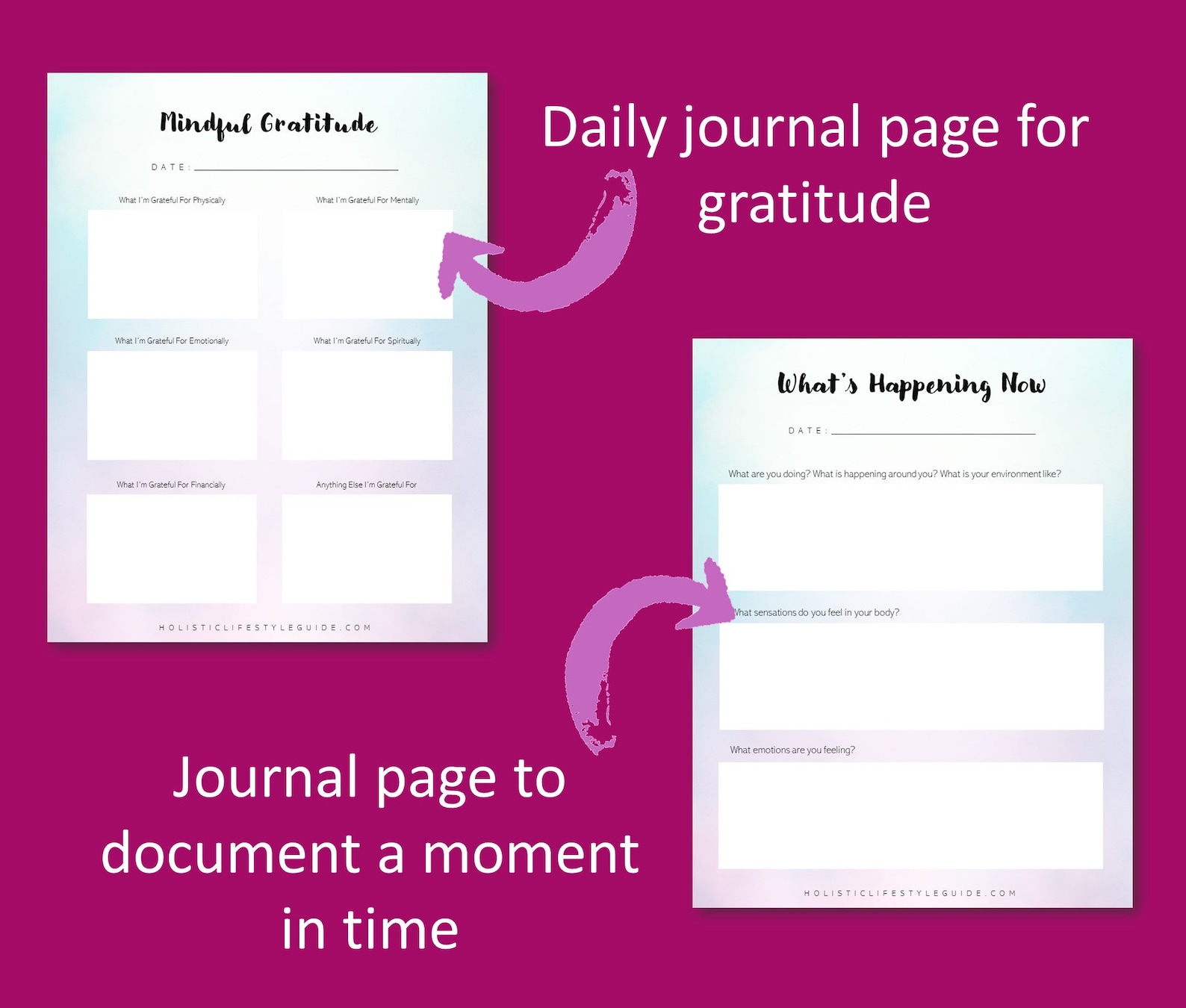 Mindfulness Workbook, Personal Development Journal, Mindfulness ...