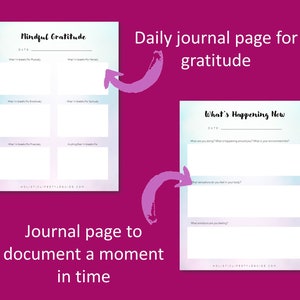 Mindfulness Workbook, Personal Development Journal, Mindfulness ...