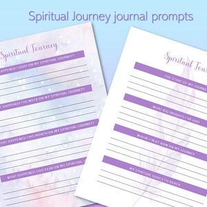 Printable Spiritual Workbook, Spiritual Awakening, Spiritual Self Care ...