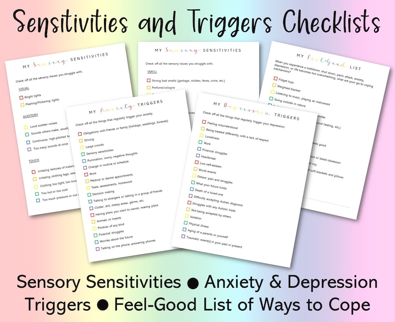 Autism Workbook Autism Worksheets Autism Journal Autism - Etsy