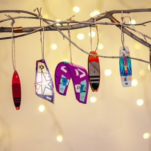 Bespoke Snowboard Christmas Tree Decoration - Etsy