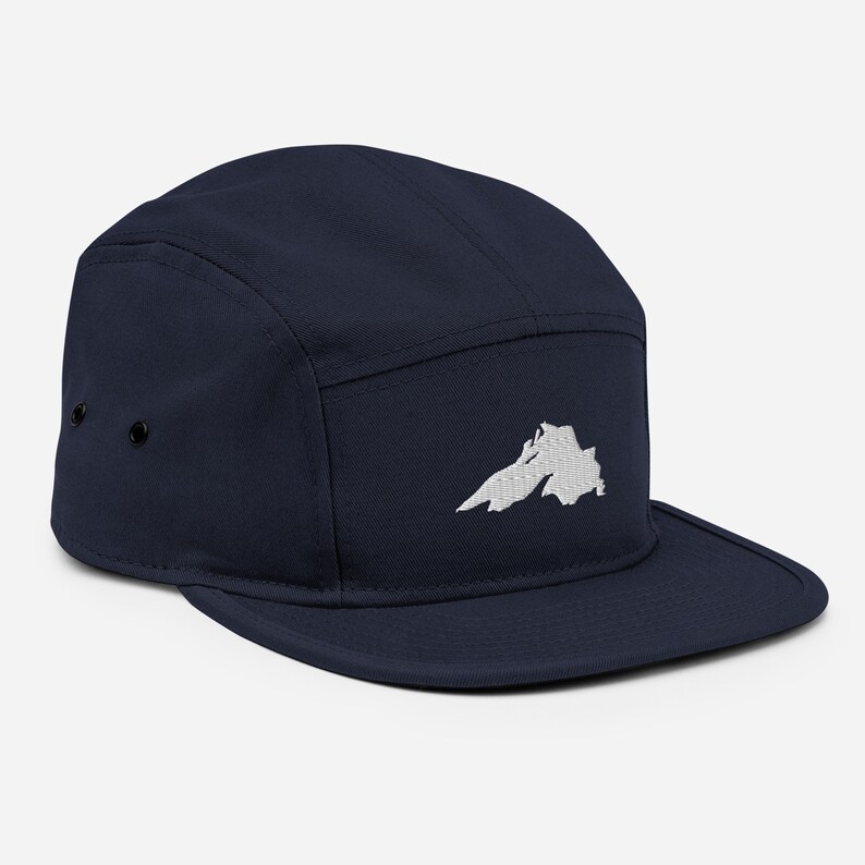 Lake Superior Outline 5 Panel Camper Hat - Etsy
