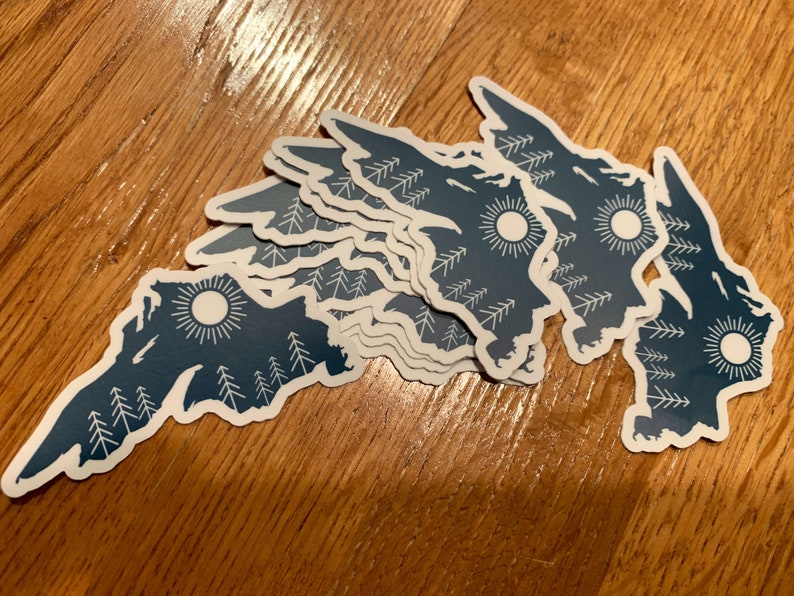 Lake Superior | Cut Out | Vinyl Sticker - Etsy