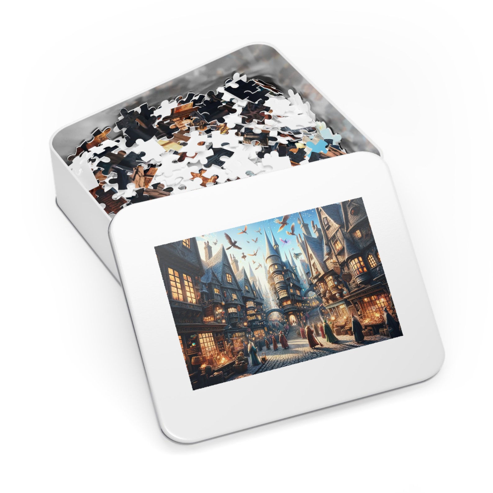 Magical Landscape Wizarding World Jigsaw Puzzle - Etsy