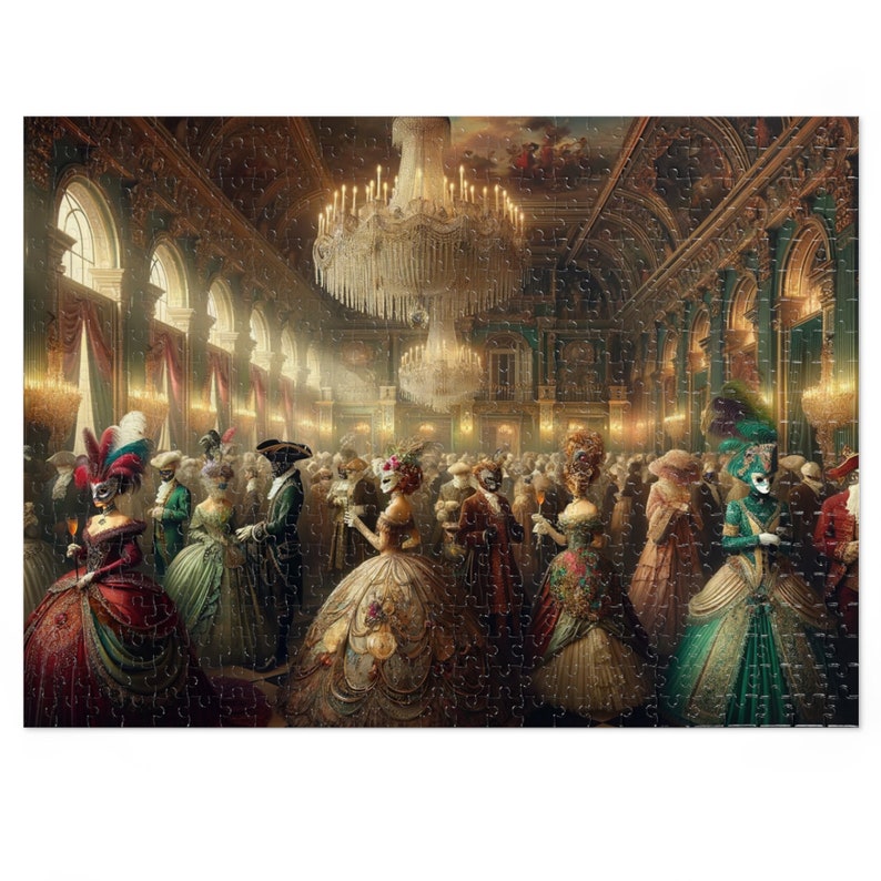 Enchanted Evening Masquerade Jigsaw Puzzle - Etsy