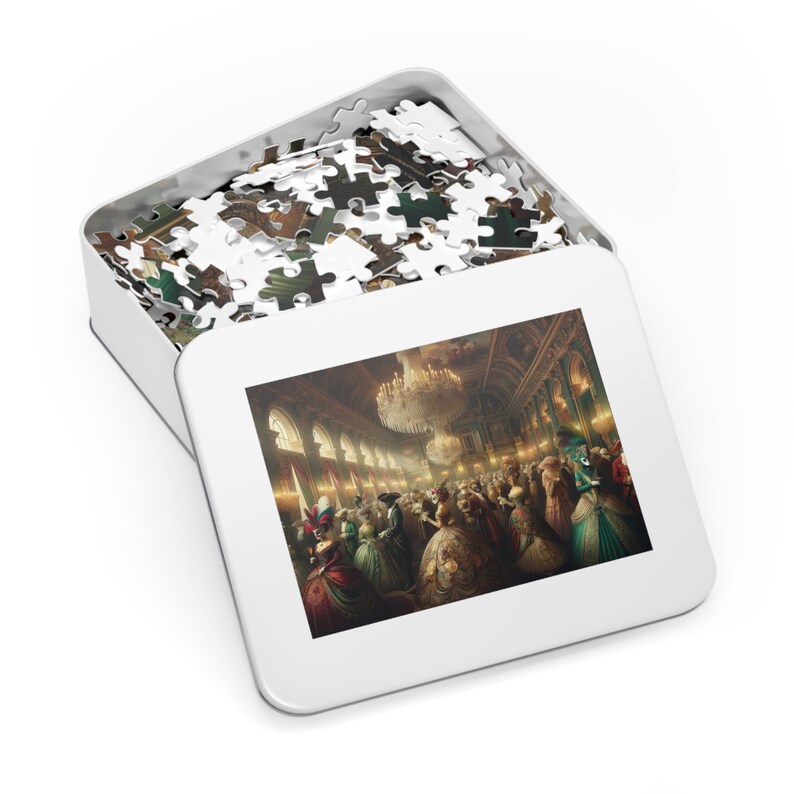 Enchanted Evening Masquerade Jigsaw Puzzle - Etsy