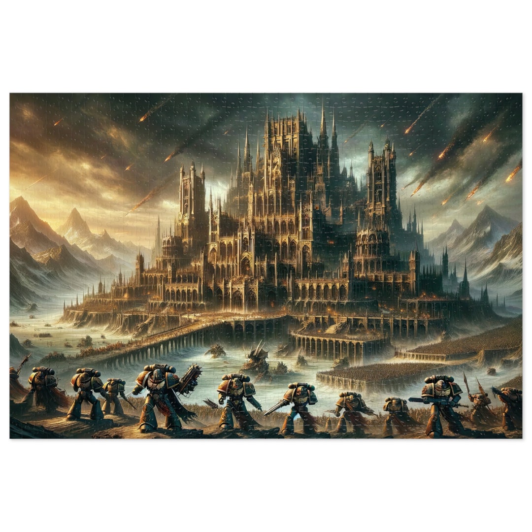 Battle for the Warhammer Universe Jigsaw Puzzle - Etsy