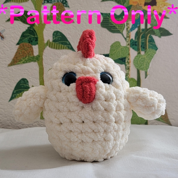 Chicken Plush - Etsy