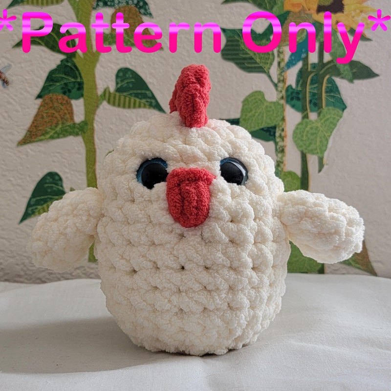 Chicken Plush - Etsy