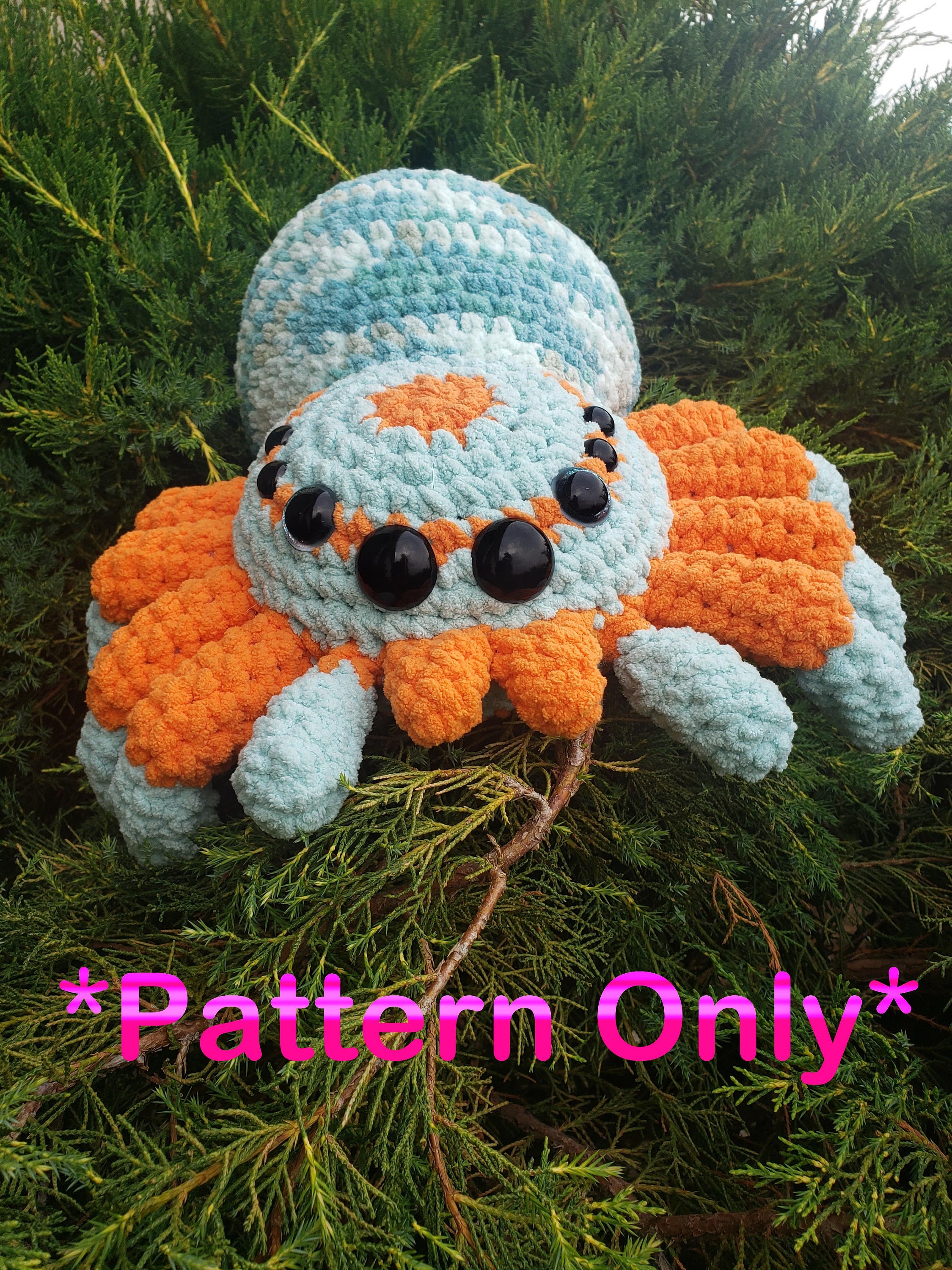 PATTERN ONLY Huggable Spider Pattern - Etsy