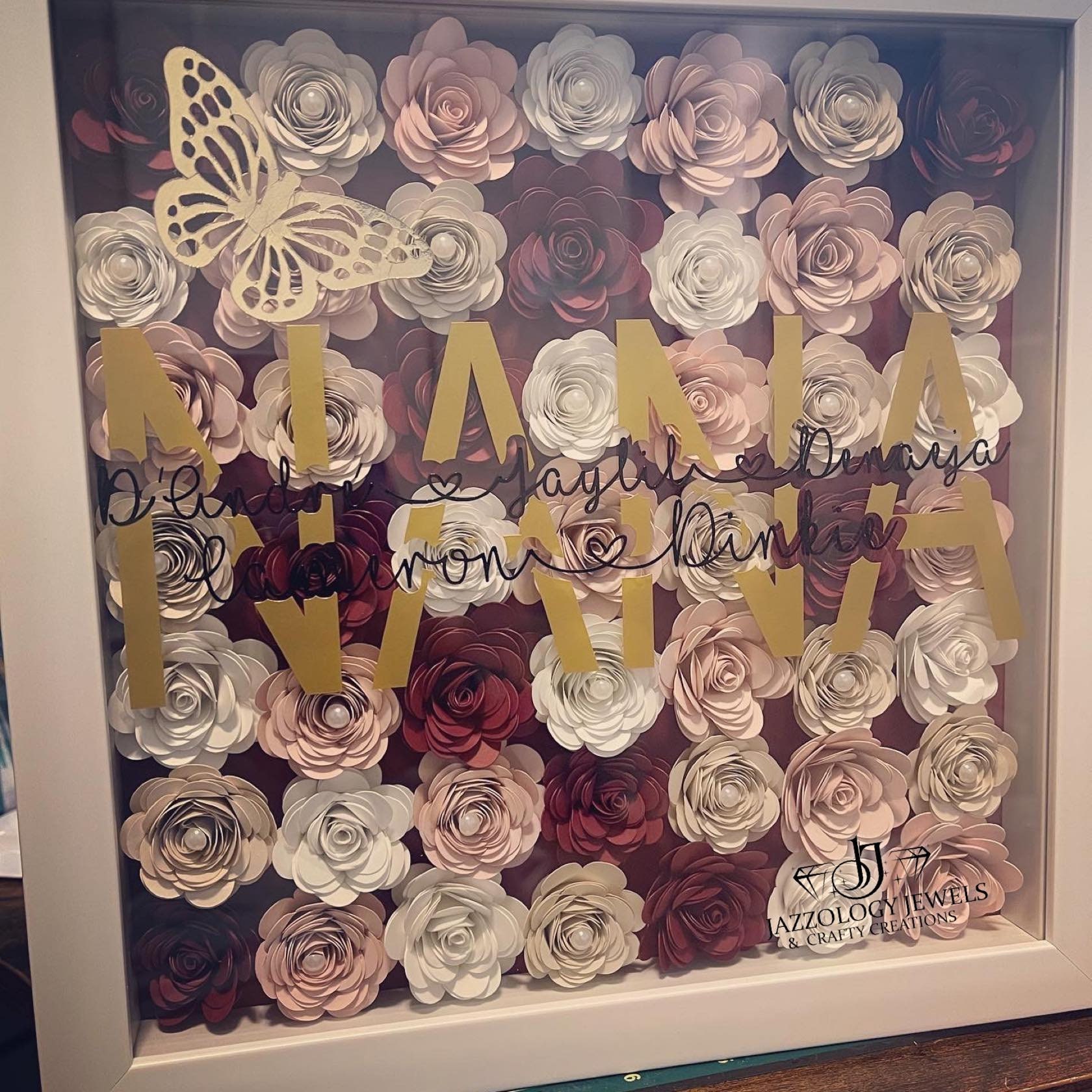 Flower Shadowbox - Etsy