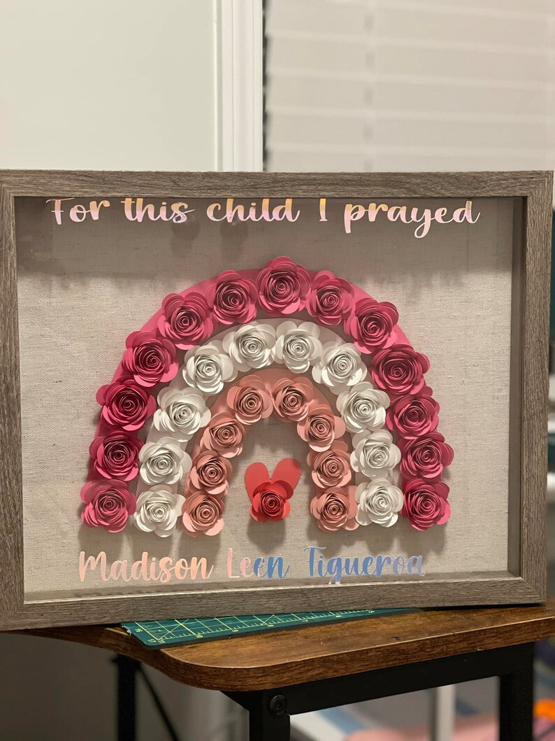 Flower Shadowbox - Etsy