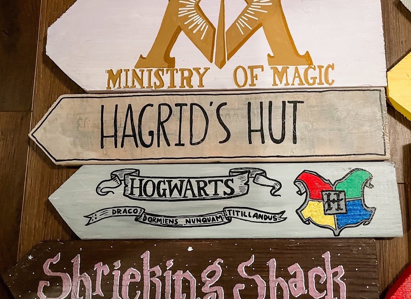 Wooden Wizard World Sign - Etsy
